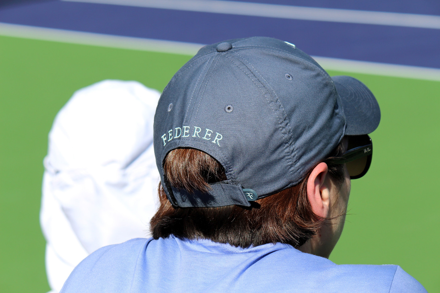 Snapshot: 'Club Fed' and Roger Federer at the BNP Paribas Open ...